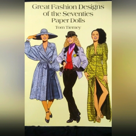 Mugler | Dresses | Tierney Paper Dolls Fashion Designs Of The Seventies ...
